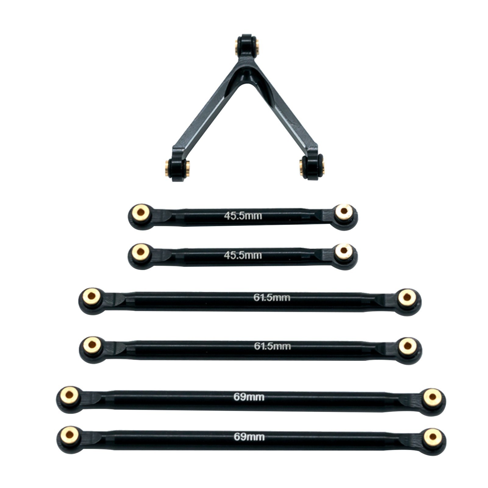 Aluminum Alloy Rod Link Upgrade Accessories Compatible with 1/24 Axial ...