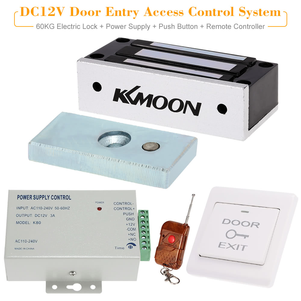 KKmoon® DC12V Door Entry Access Control System