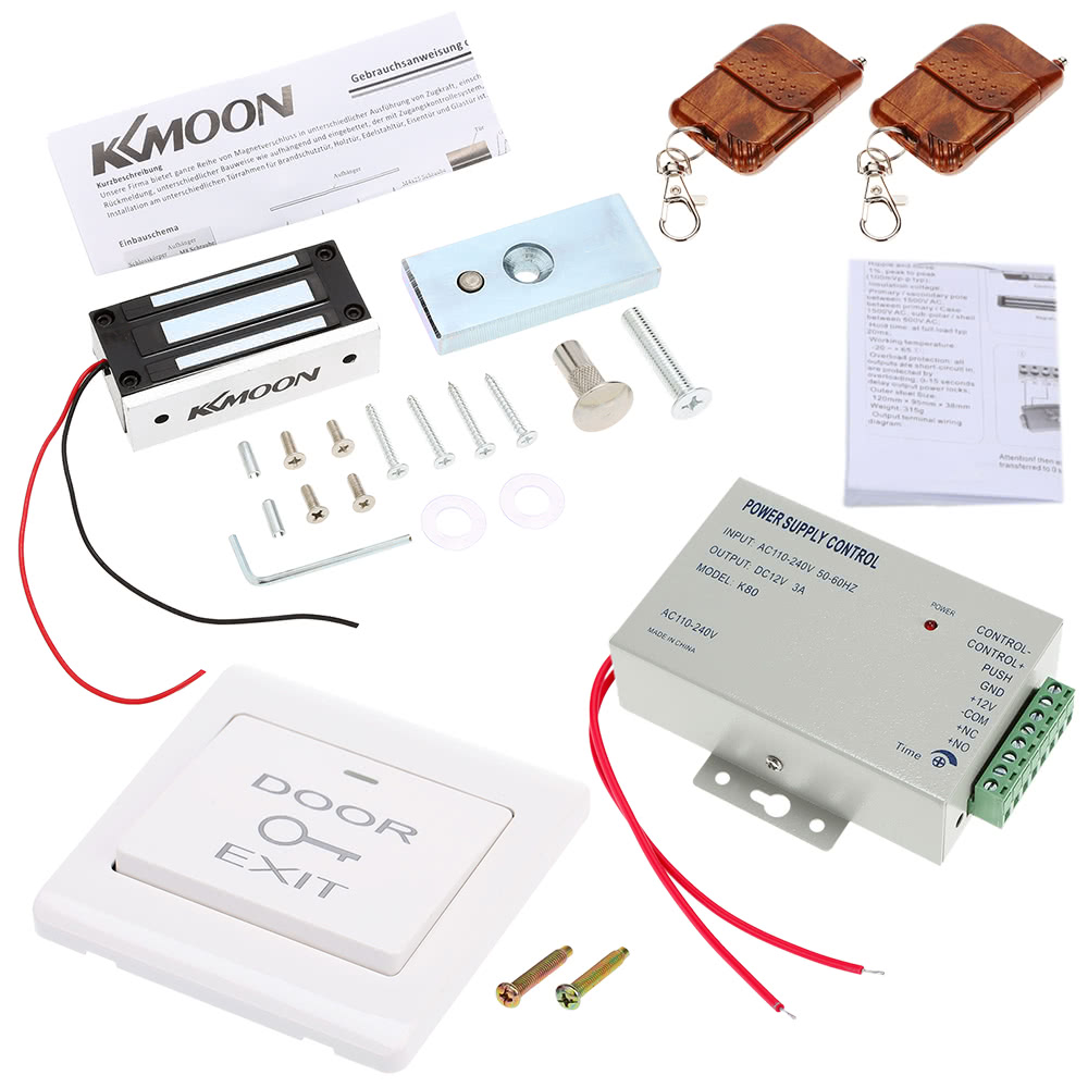 KKmoon® DC12V Door Entry Access Control System