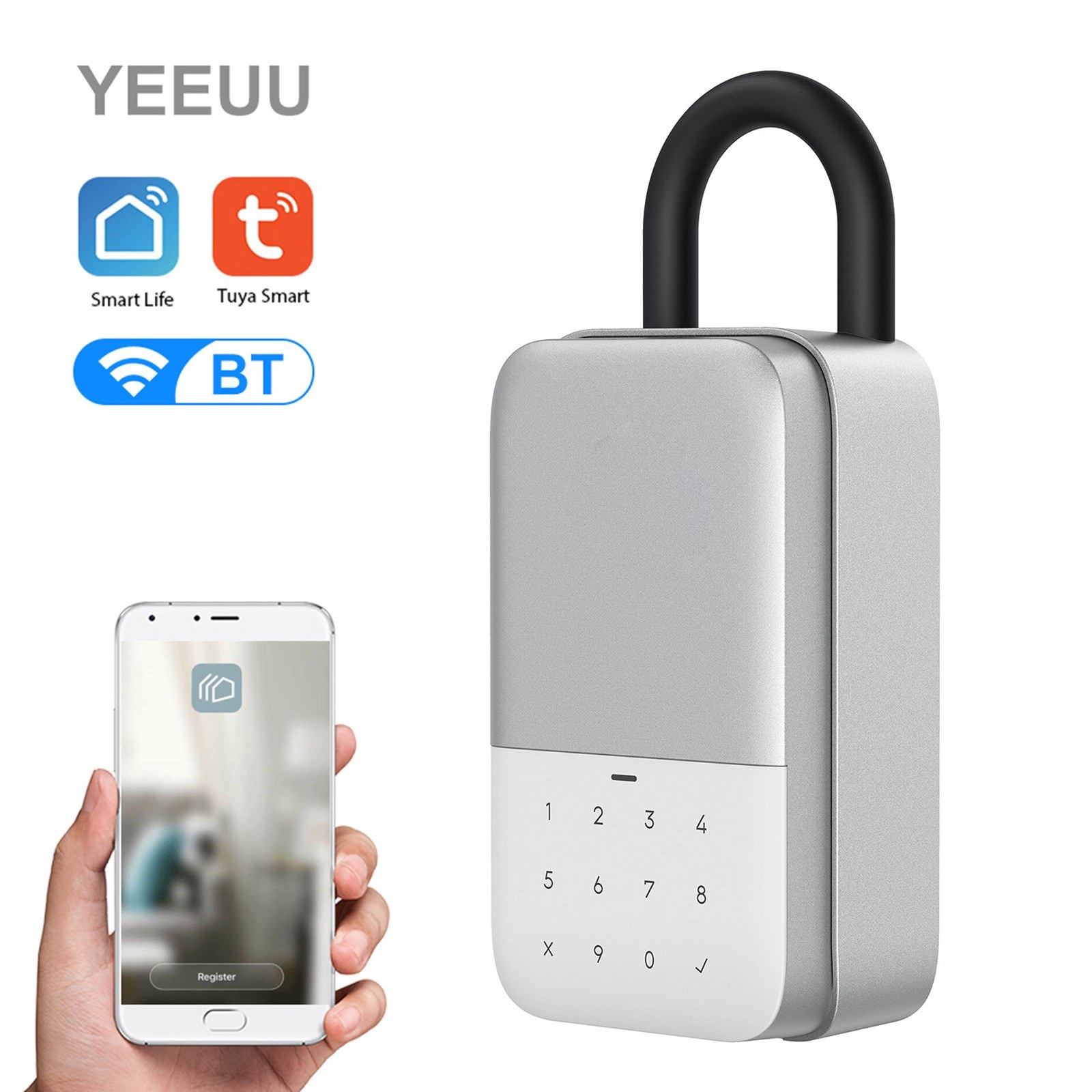 YEEUU Tuya Smart Key Storage Lock Box