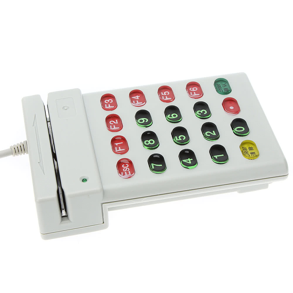 Bi-directional USB 10-120cm/s 5V Numeric Keypad Card Reader Magnetic ...