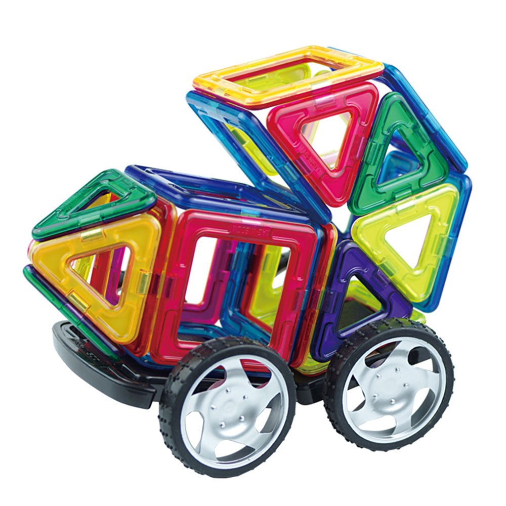 Magnetisch speelgoed 108 stuks plastic bouwstenen 3d blokken ...