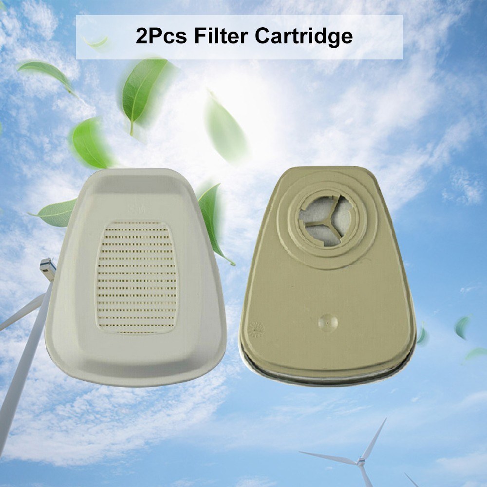 3M 6098 Chemical Respirator Anti-Gas&Vapour&Particulate Filter ...