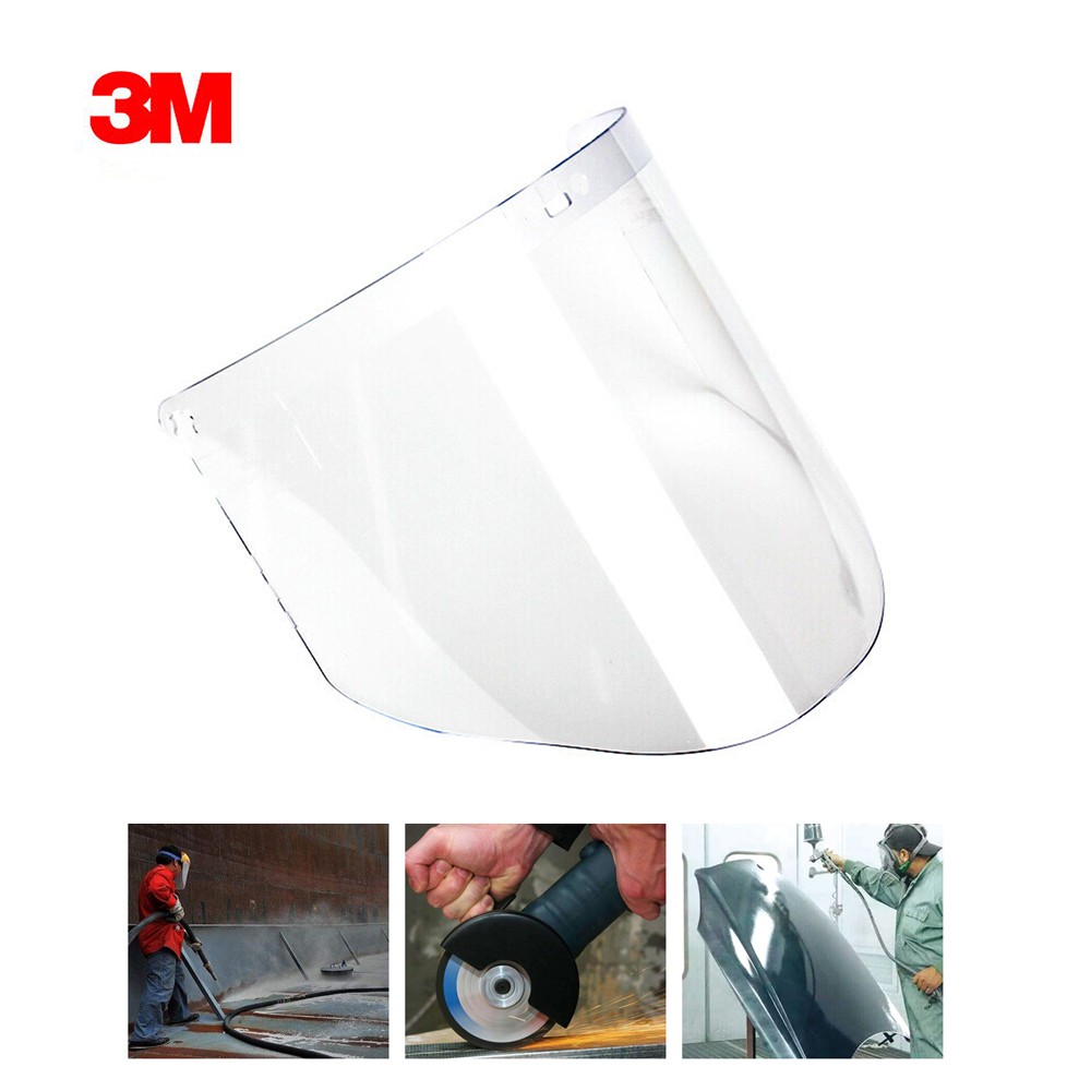 3M 82701 Safety Masks Face Shield Protective Screen Shockproof ...
