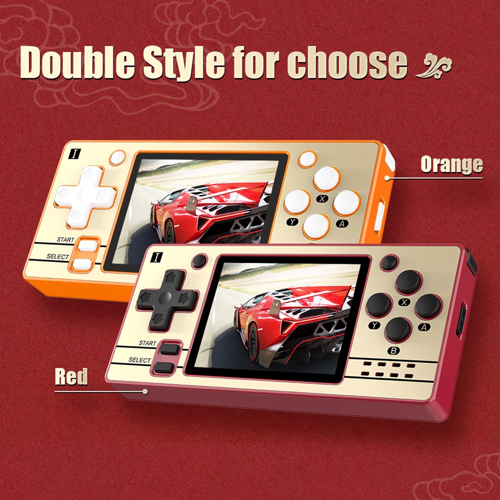 Powkiddy Q20 Handheld Game Console Retro Games Open Source Simulator 2. ...