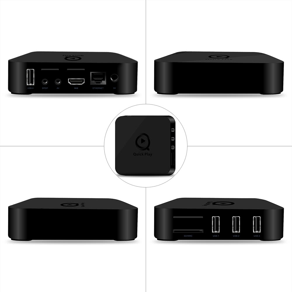 Smart Android TV Box Android 5.1 Amlogic S905 Quad-Core KODI XBMC 1G/8G ...