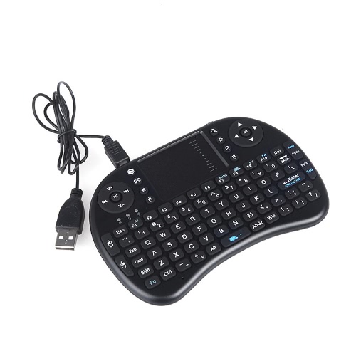 KKmoon 2.4G Mini Wireless QWERTY Keyboard Mouse Touchpad for PC ...