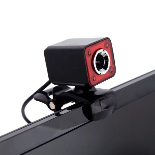 USB 2.0 12 Megapixel HD Camera Web Cam with MIC Clip-on Night Vision ...