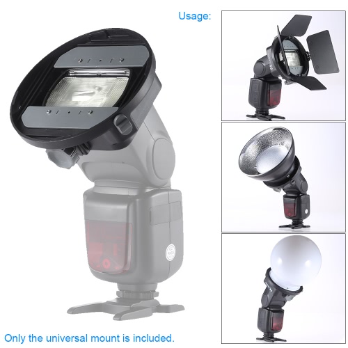 CA-SGU Universal Flash Speedlite Mount Adapter Bracket Accessories for ...