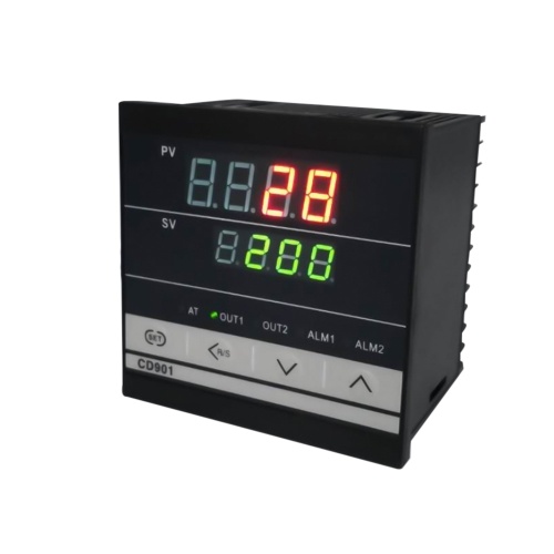 Controlador de temperatura de pantalla dual PID digital Temperatura de prueba máxima ...