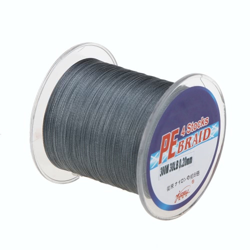 300M 30LB 0.2mm Fishing Line Strong Braided 4 Strands Dark Green