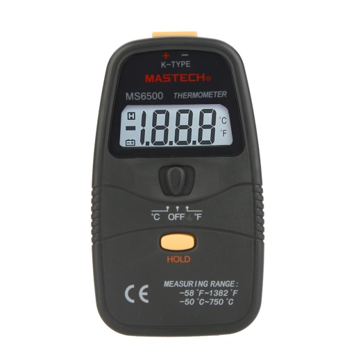 MASTECH MS6500 Handheld Digital Thermometer
