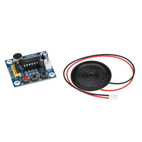 KKmoon ISD1820 Sound Voice Recording Playback Module with Mic Sound ...