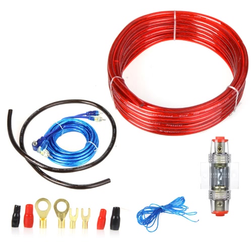 1500W Car Audio Wire Wiring Amplifier Subwoofer Speaker Installation ...