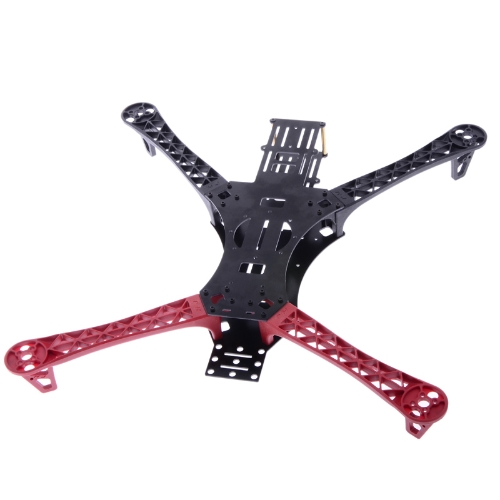 New HJ MWC X-Mode Alien Multicopter Quadcopter Frame Kit White & Black